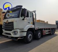 China Tubeless Tire Design Sinotruk HOWO 8X4 Heavy Duty Cargo Truck with Wly6t46 Transmission for sale
