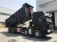 China Used Sinotruk 8X4 12 Wheels 50 Tons HOWO Tipper Dump Truck with Front Hydraulic Lifting for sale