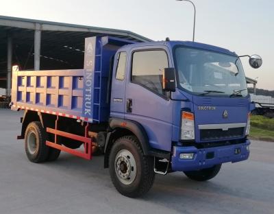 China SINOTRUK HOWO 4 Tyres 3-10ton Mini Light Dump Truck for Cargo Body 4200X2050X2000 for sale
