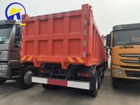China 25 Tons Used HOWO Tipper Dump Truck 6X4 10 Wheeler with Bucket Dimension 5600X2300X1500 for sale