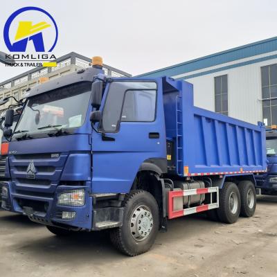 China 9tons Loading Capacity Used Sinotruk HOWO 6X4 10 Wheels Dumper Tipper Tipping Dump Truck for sale