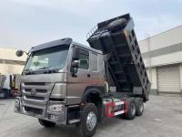 China Zf8118 Steering System Euro 5 Used HOWO 6X4 10 Wheels Dump Truck with Double Alex for sale