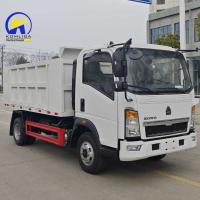 China 116HP Mini Light Dump Tipper Truck for 1-10 Tons Loading Weight 5995x2350x2620mm Size for sale