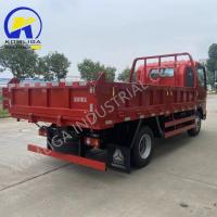 China 4X2 5 Tons Sinotruk HOWO Camion Benne with Tubeless Tire Design 5995x2350x2620mm for sale