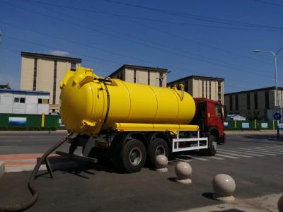 China 6X4 4m3 5m3 7m3 10m3 12m3 Dongfeng Sewage Suction Truck with 251-350hp Horsepower for sale