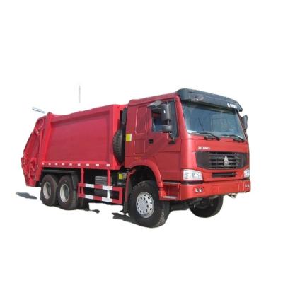 China 4. Sinotruk HOWO 6X4 336HP 20tons Compactor Garbage Truck with Max. Drive Speed Km/H 90 for sale