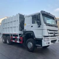 China 6X4 15m3 18m3 336HP Sinotruk HOWO Garbage Truck Dimensions for Customized Request for sale