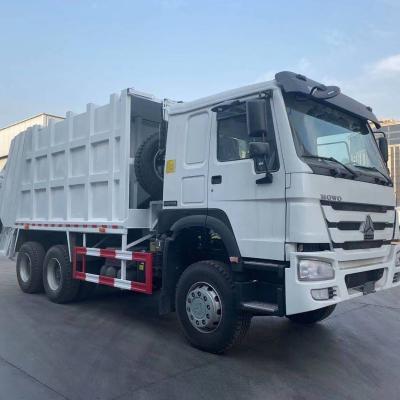 China 6X4 15m3 18m3 336HP Sinotruk HOWO Garbage Truck Dimensions for Customized Request for sale
