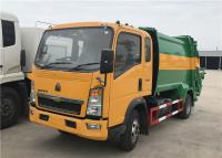 China Sell 3 Ton Sino HOWO 4X2 Garbage Truck Prices with 1-15m3 Volume and Diesel Fuel Type for sale