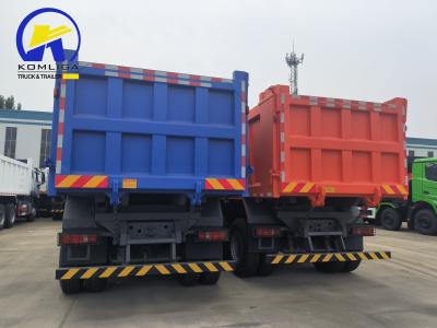 China GCC Certified Used Self-Dumping 10 Wheel Tipper Truck with Ventral Hydraulic Lifting for sale