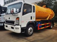China Best Choice Sinotruk HOWO 4X2 Sewage Truck with Wd615 Engine Model for sale