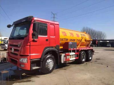 China Sinotruk HOWO 6X4 371HP 336HP Used Septic Pump Trucks Techinical Spare Parts Support for sale
