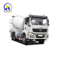 China 12.00r20 Radial Tyre Manual Transmission Shacman Trucks Cement Concrete Mixer in Ghana for sale