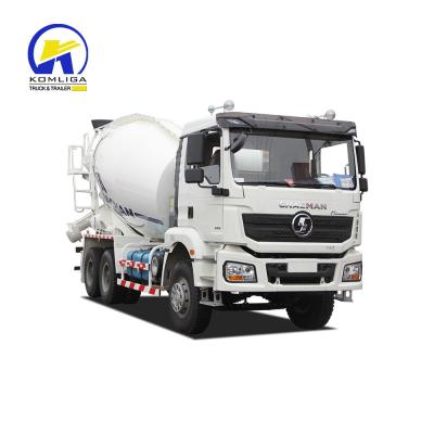 China 12.00r20 Radial Tyre Manual Transmission Shacman Trucks Cement Concrete Mixer in Ghana for sale