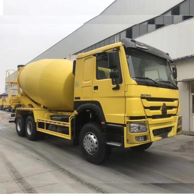 China Smooth Concrete Mixing HOWO 6X4 8m3 9m3 10m3 Mixer Truck with After-sales Service for sale