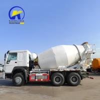 China Sinotruck HOWO 8 Cubic 10 Cubic Concrete Truck Mixer with Double Reduction Drive Axle for sale