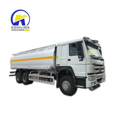 China 336HP Sinotruck HOWO 6X4 20000L 25m3 Fuel Tanker Truck with Durable Construction for sale