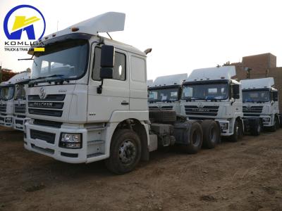 China Shacman F3000 6X4 Semi Trailer Head Prime Mover Used Tractor Truck with 300L Fuel Tanker for sale