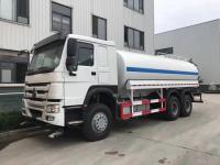 China SINOTRUK HOWO 6X4 Used Fuel Tank Truck 20m3 25m3 375HP 371HP Wd615.69 Engine Capacity＞8L for sale
