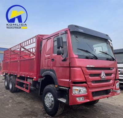 China St16/Hc16/Hc16 Rear Axles Second Hand Sinotruk HOWO 6X4 Lorry Truck for Fence Stake Cargo for sale