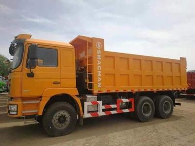 China 9tons Loading Capacity White Shacman F3000 6X4 Used Tipper Dumper Mining Dump Truck for sale