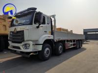 China Sinotruk Sinotruck HOWO Hohan 8*4 Sidewall Drop Flatbed Van Lorry with Full Trailer for sale