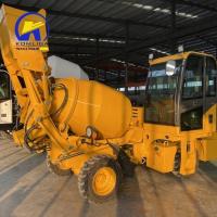 China Self Loading 1.5m3 2m3 Diesel Hydraulic Concrete Mixer for Heavy-Duty Construction for sale
