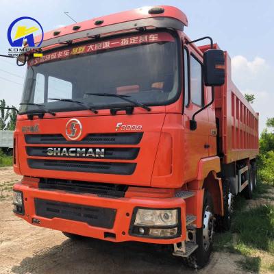 China Ventral Tipper Hydraulic Lifting Secondhand Shacman F3000 8X4 Used Dump Truck in Zimbabwe for sale
