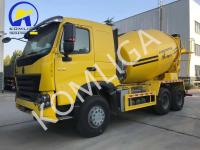 China Sinotruk Construction Mobile 6X4 Used Cement Mixer Truck with Zf8118 Steering System for sale