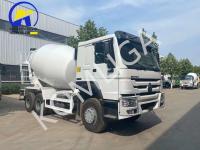 China Sinotruk 6X4 Used Mining Concrete Mixer Truck for Heavy Duty Hydraulic Discharge for sale