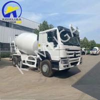 China HOWO 6×4 Concrete Pump Mobile Mixing Transport Cement Mixer Truck with Techinical Support for sale