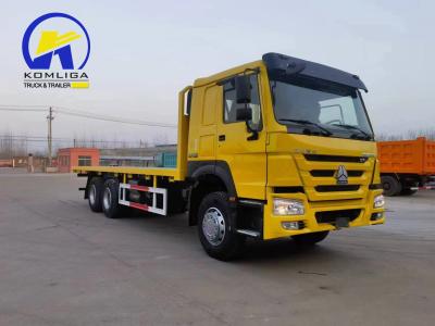 China Second Hand Sinotruck HOWO Flatbed Truck 6X4 2020 Year for Your Business Expansion for sale