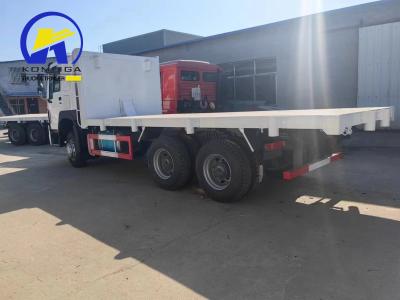 China 351-450hp 10 Wheels Cargo Truck Sinotruk HOWO/Shacman/Dongfeng/FAW Flatbed Deck Truck for sale