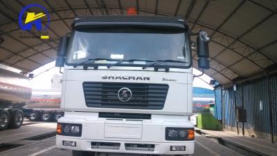 China Shacman F2000 4X2 270HP 10cbm Fuel Tanker Truck with Ventral Tipper Hydraulic Lifting for sale