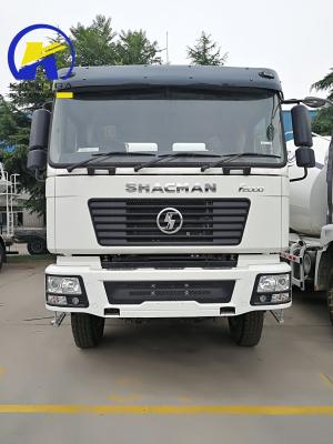 China 340HP Shacman F2000 6X4 10wheel Cement Mixer Bulk Powder Truck with 300L Fuel Tanker for sale