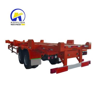 China ABS Anti-lock Braking System Skeleton Trailer for Container Delivery Requirements for sale