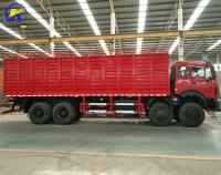 China Fifth Wheel 90 Single Direction 6X4 8X4 Heavy Duty Diesel Beiben Truck Dump Cargo Truck for sale