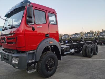 China Beiben 6X4 Tractor Head with 90 Single Direction Fifth Wheel and ECE Certified Tires for sale