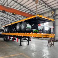 China 4 Axles 20 Feet 20FT Container Trailer Lock with One Piece Tool Box 1m *0.5m*0.5m for sale