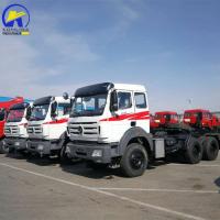 China Second Hand 6X4 10 Wheels Beiben North Used Benz Tractor Truck with Transmission for sale