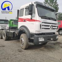 China Beiben 6X4 10 Wheeler Used Prime Mover Tractor Head Truck with Zf8098 Steering System for sale