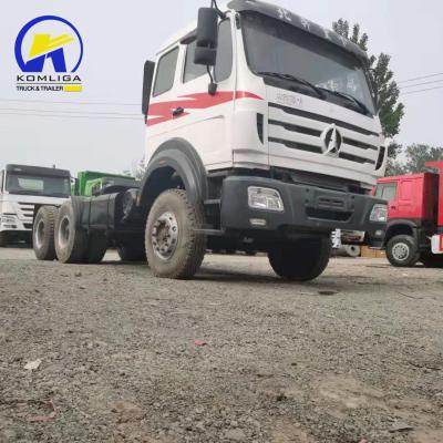 China ISO Certified Fast 12js200t Gearbox Used Beiben 6X4 10 Tires 380HP Tractor Head Truck for sale