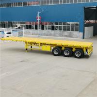 China 12 Wheel 20FT 40FT Container Trailer with Wabco Valve and 13t/16t Axle at Affordable for sale