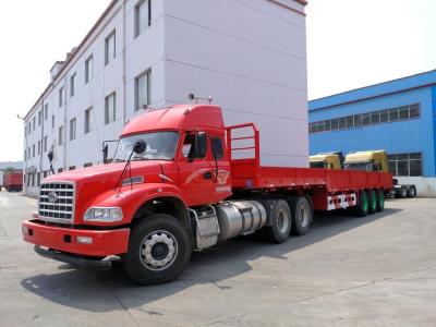 China Tri-Axle 600mm 800mm Side Wall Trailer with Tare Weight Approx. 6.7 T Steel Structure for sale