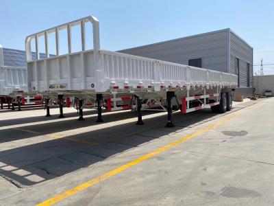 China 3 Axle 40FT Container Side Wall Semi Trailer and with Cross Arm Type Suspension System for sale