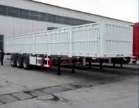 China 40 Tons 60tons 3 Axles Flatbed Cargo Trailer Durable and Solution for Cargo Transport for sale