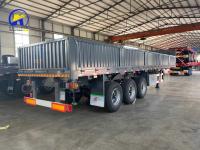 China Cross Arm Suspension 3 Axles Side Wall Cargo Semi Trailer for Long-Distance Transport for sale