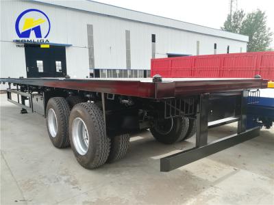 China 20tons 30tons Wabco Valve ECE Certification Two 2 Axles Truck Semi Trailer with Valve for sale