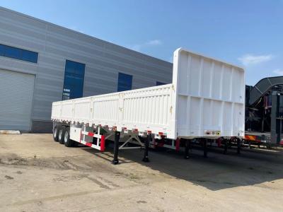 China Suspension Mechanical Suspension Heavy Duty Steel Semi Trailer for Transporting Goods for sale