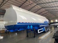 China 45000 Liters Aluminum Fuel Tanker Semi Trailer 5 Compartment in Kenya Zimbabwe 3 Axle for sale